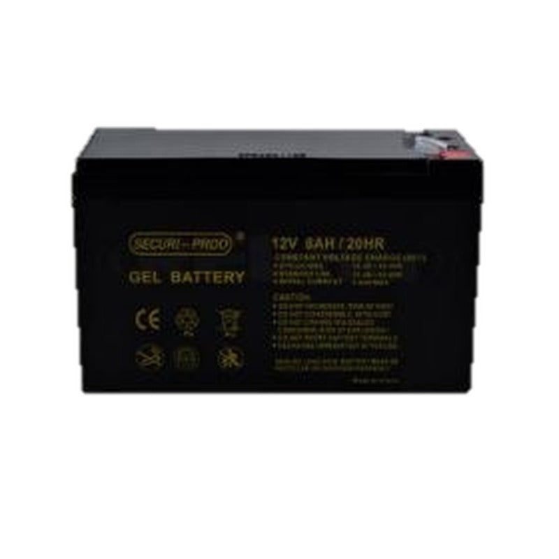 Securi-Prod Battery 12V 8.0Ah Gel | Guards on Duty Shop South Africa ...