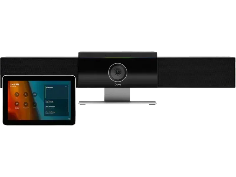 HP POLY STUDIO MEDIUM ROOM KIT FOR MS TEAMS: STUDIO USB VIDEO BAR ...